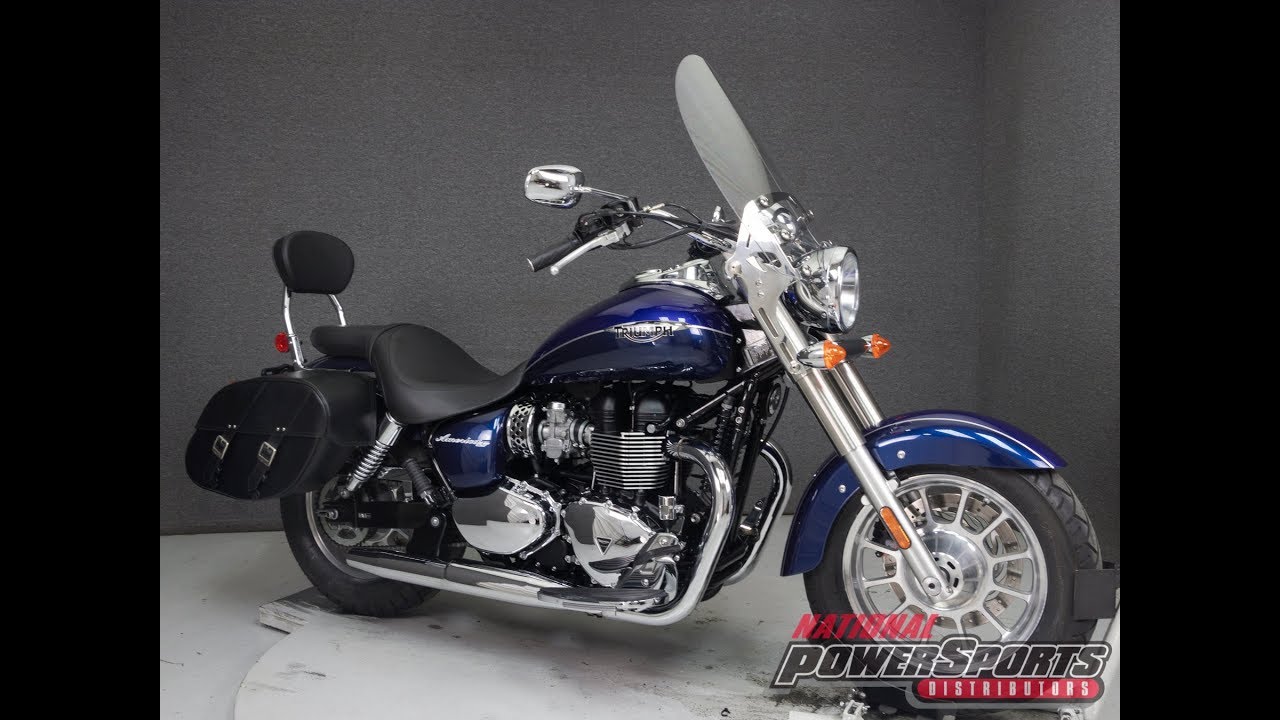 2016 TRIUMPH AMERICA LT - National Powersports Distributors - YouTube
