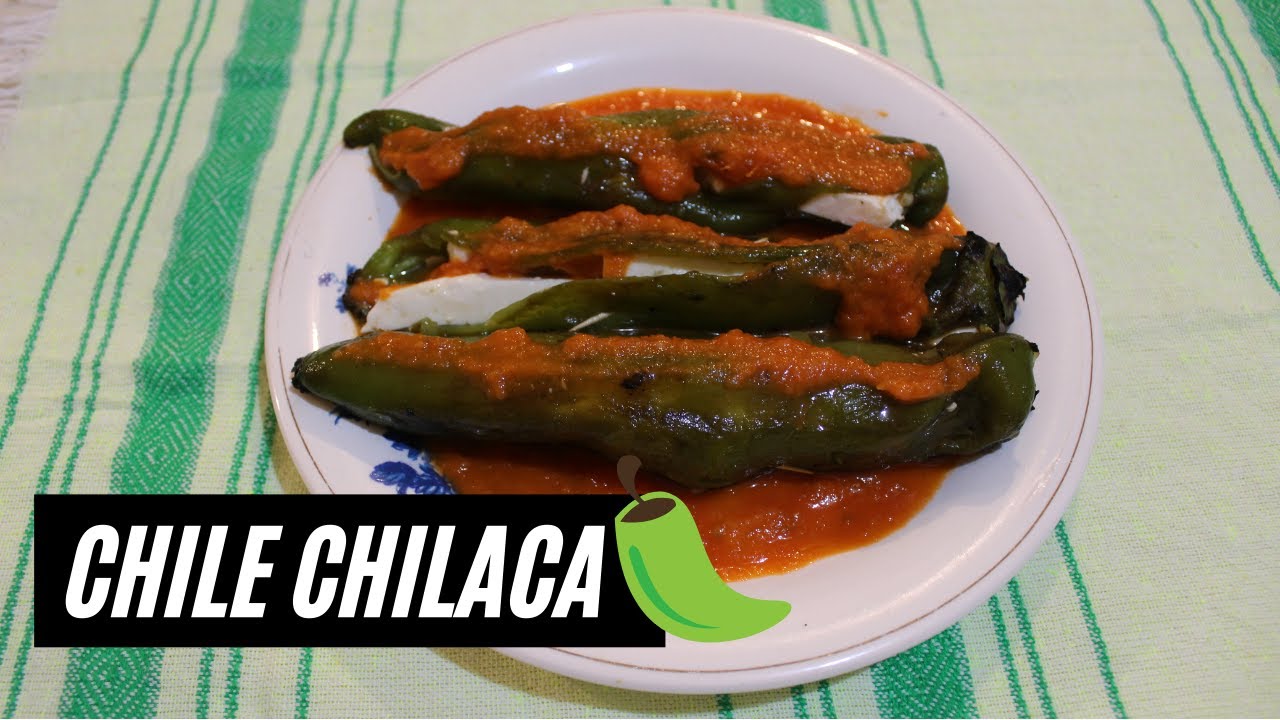 Chile Chilaca relleno de Queso Panela🌶 | Cocinando al día👩🏻‍🍳 - YouTube
