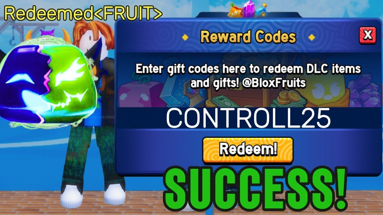 ALL New Blox Fruits Codes + FREE Permanent Fruit! (March 2025) - YouTube
