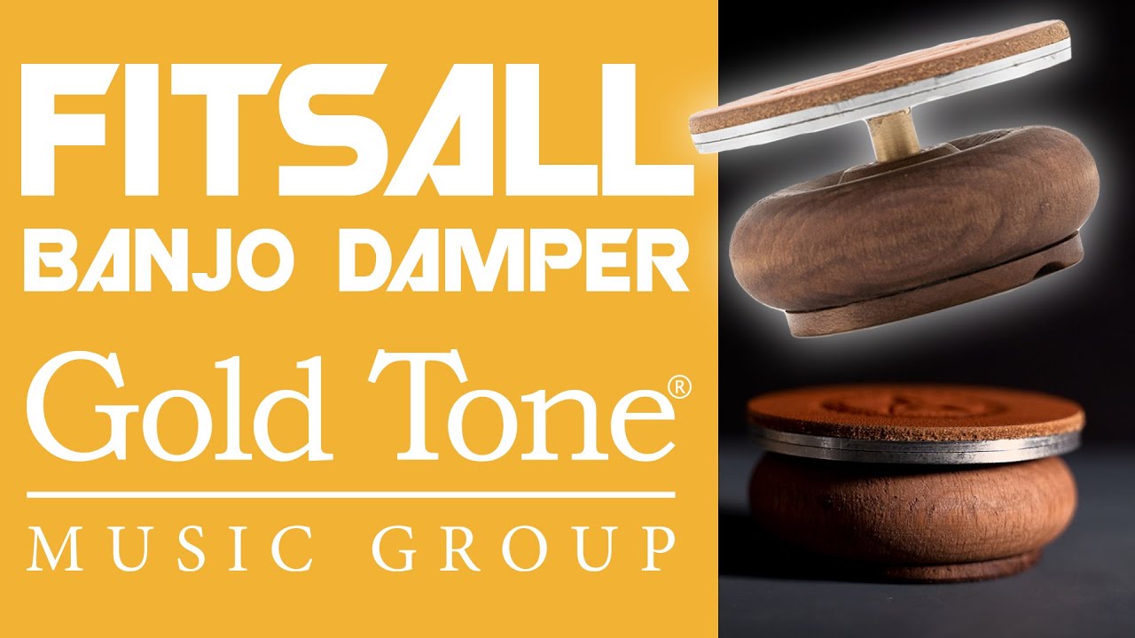 Gold Tone FitsAll Banjo Damper | The BEST banjo accessory!!! - YouTube