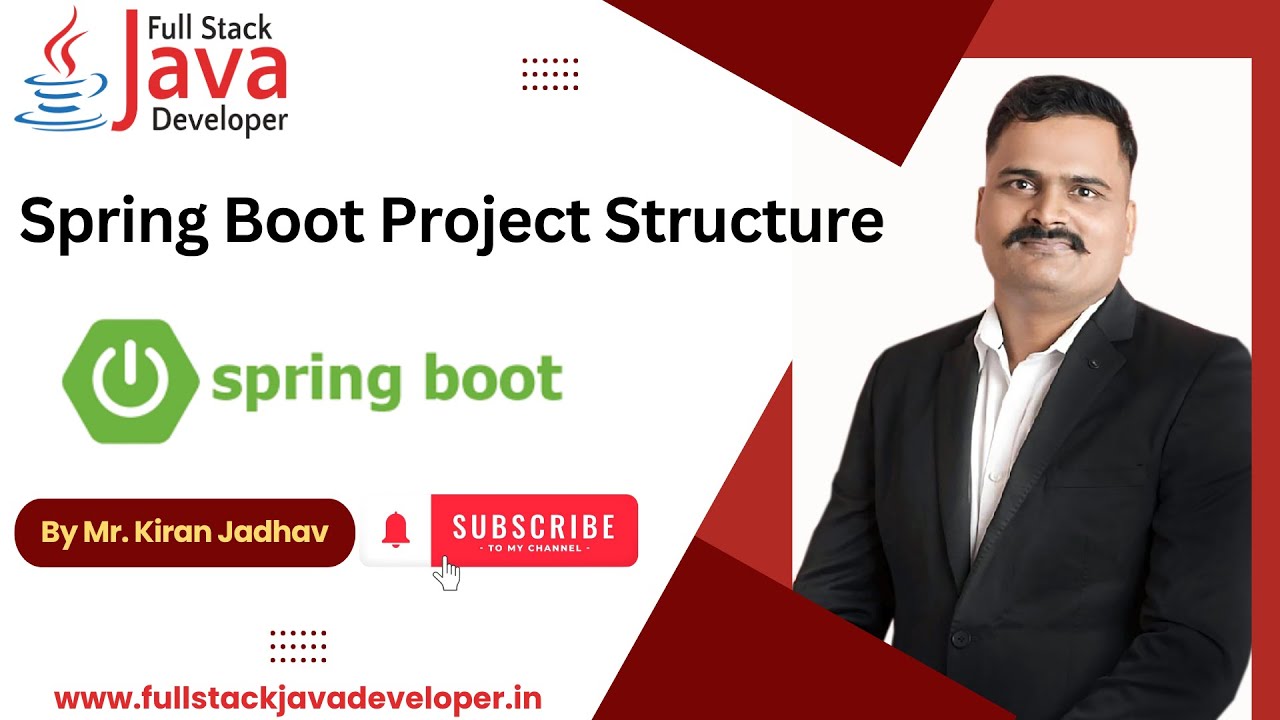 Spring Boot Project Structure | Spring Boot 4 | JDK 25| Learn with Mr. Kiran Jadhav - YouTube