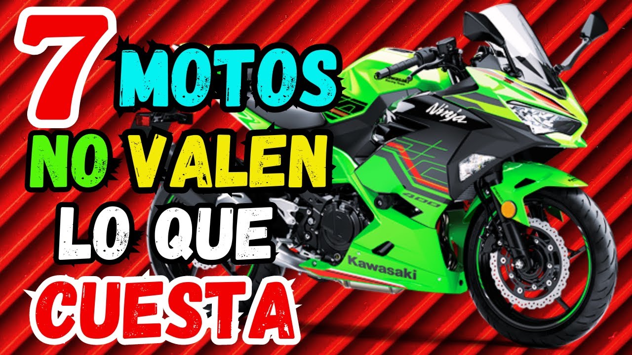 ‼️7 MOTOS CARAS QUE YA NO VALEN LA PENA EN 2024‼️ - YouTube