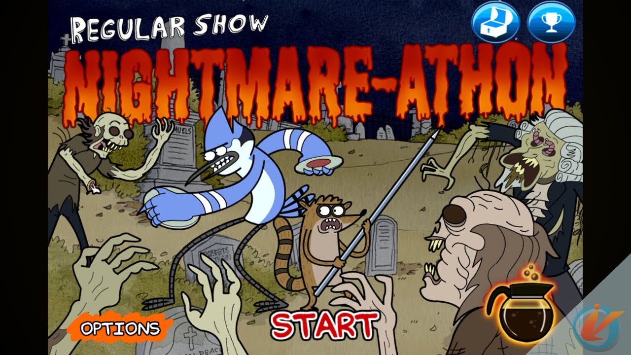 Regular Show Nightmare athon - iPhone & iPad Gameplay Video - YouTube