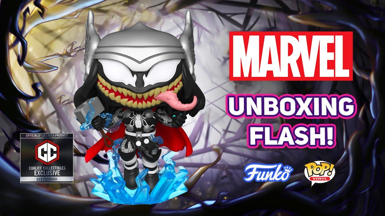 Venomized 👅Thor Pop! (Chalice Collectibles) Unboxing Flash! ⚡ - YouTube