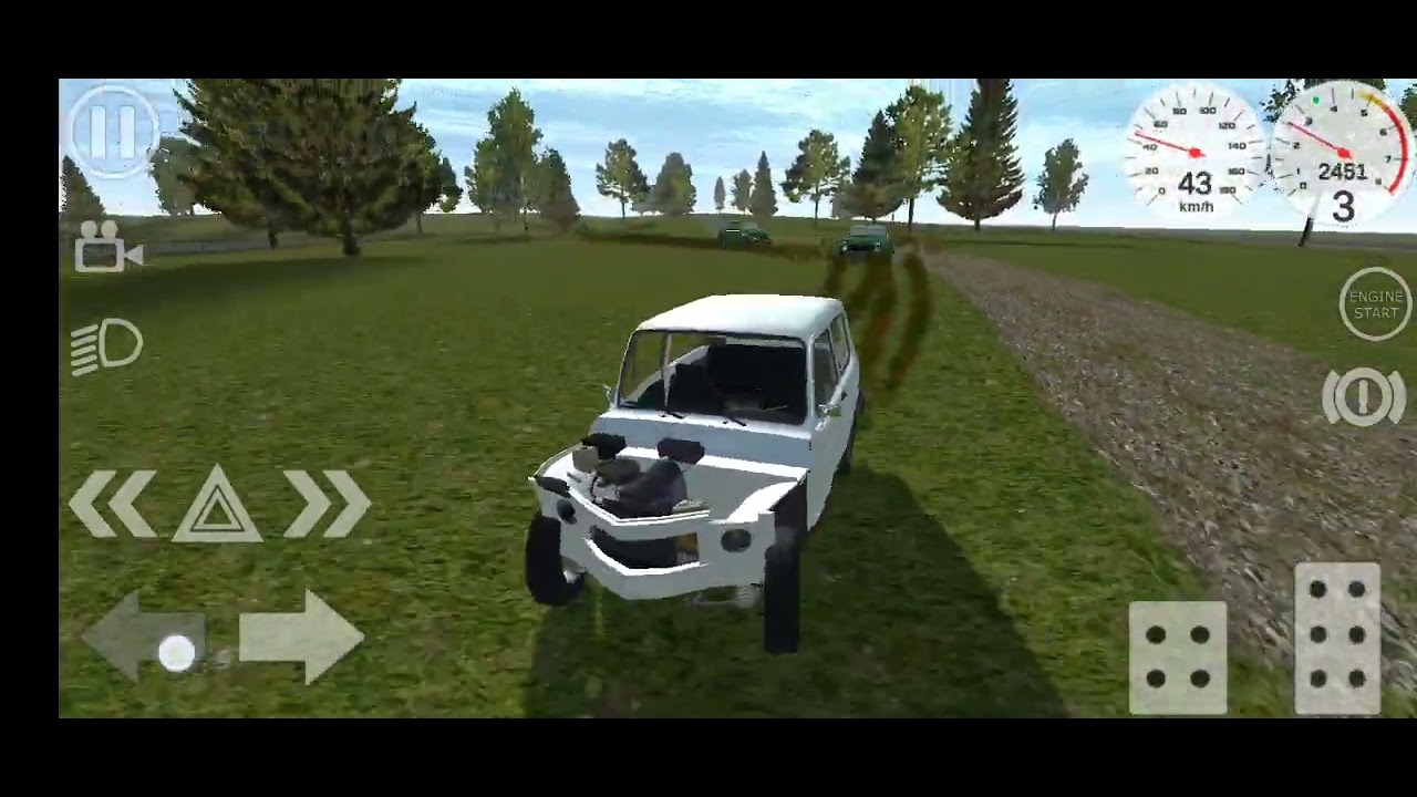 Simple Car Crash Physics Simulator Offroad Car Chase 4 - YouTube