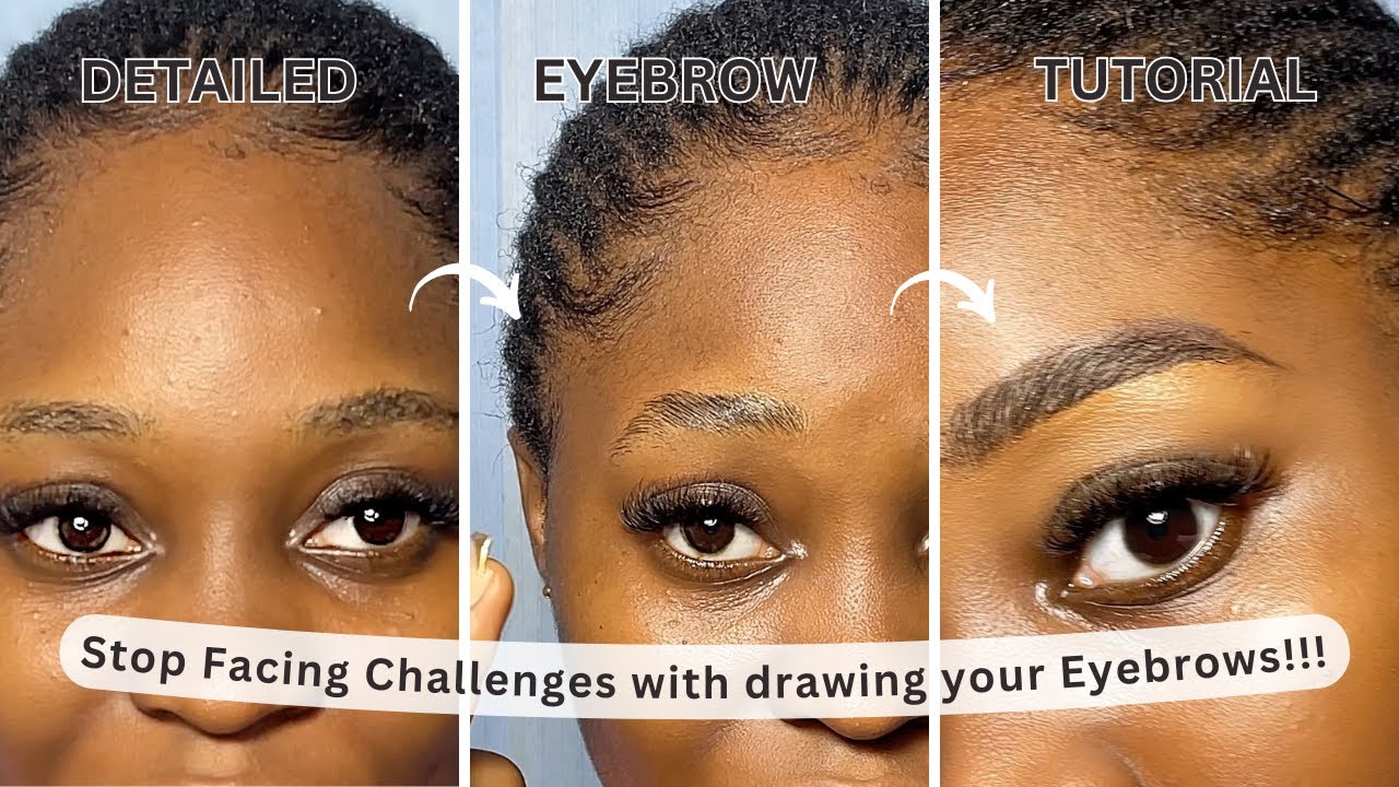 Best Eyebrow Tutorial for Beginners| DETAILED*| #tutorial #youtuber # ...