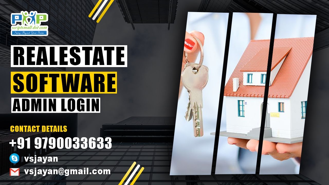 Readymade Realestate Management script Admin Login 2024 Technical Video ...