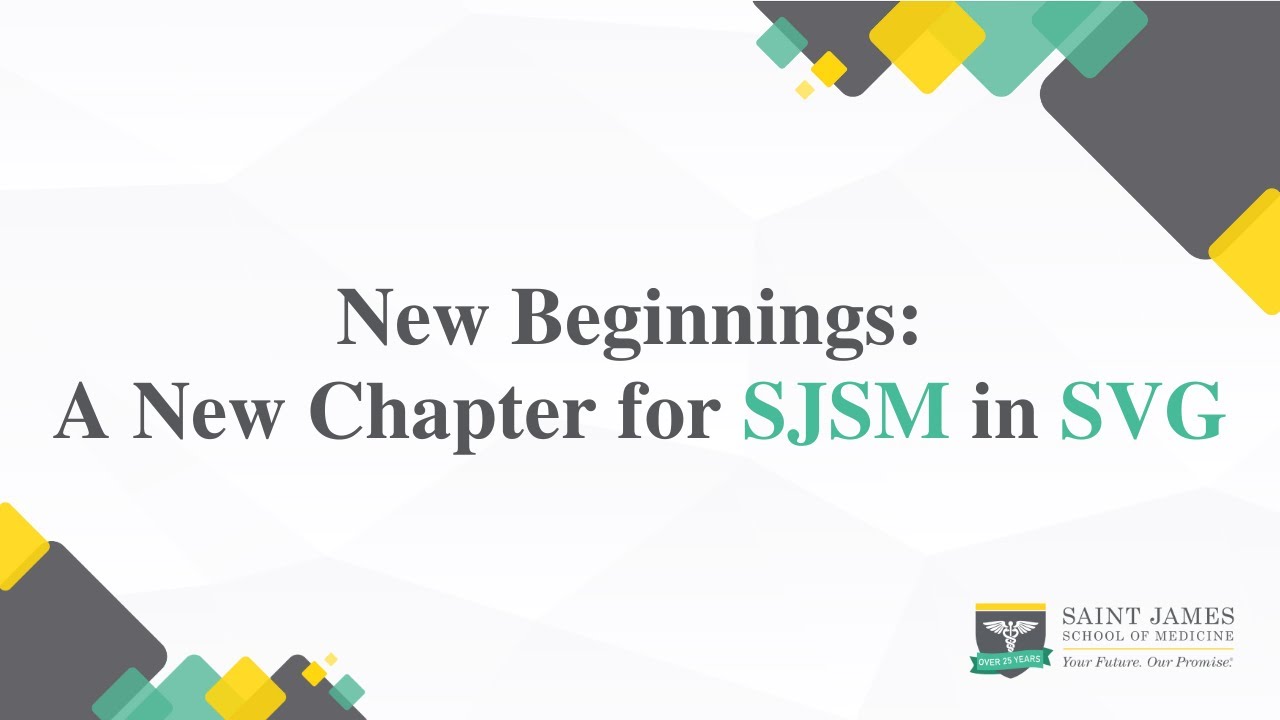 New Beginnings: A New Chapter for SJSM in SVG - YouTube