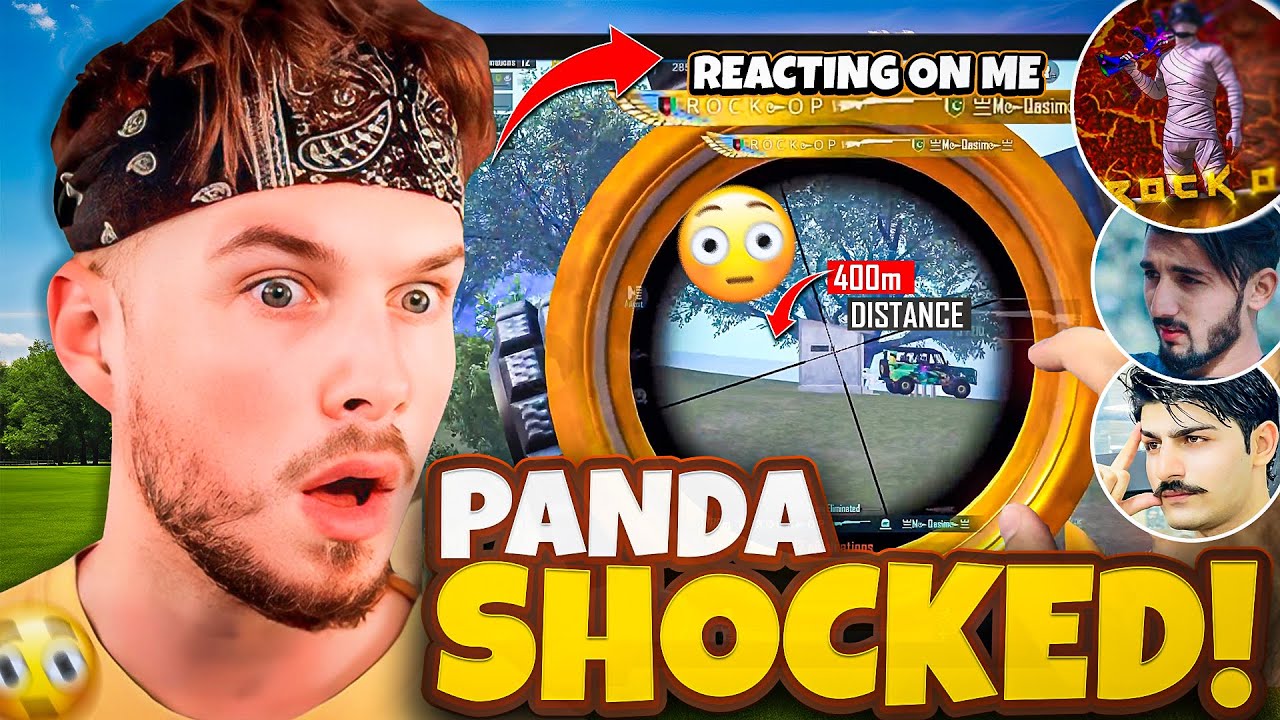 World big YouTuber @Panda. react on my sniping 🔥 using double AWM ...