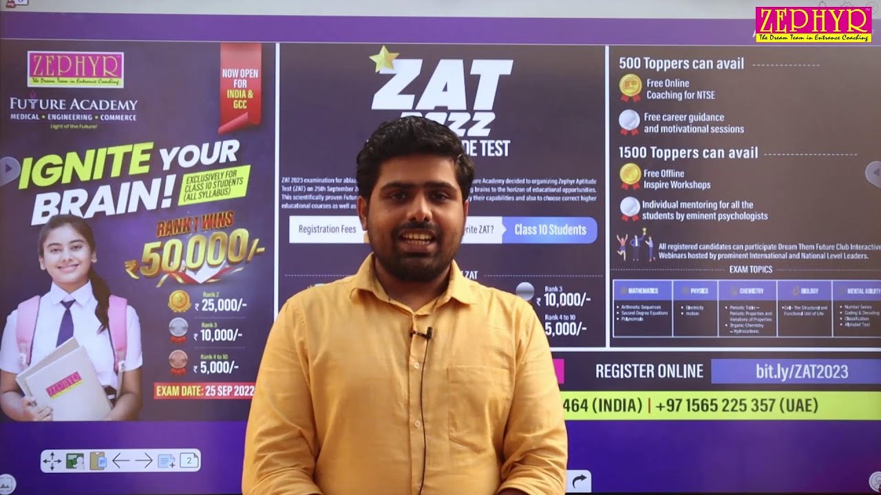 ZAT 2022 | PHYSICS EXAM TIPS - YouTube