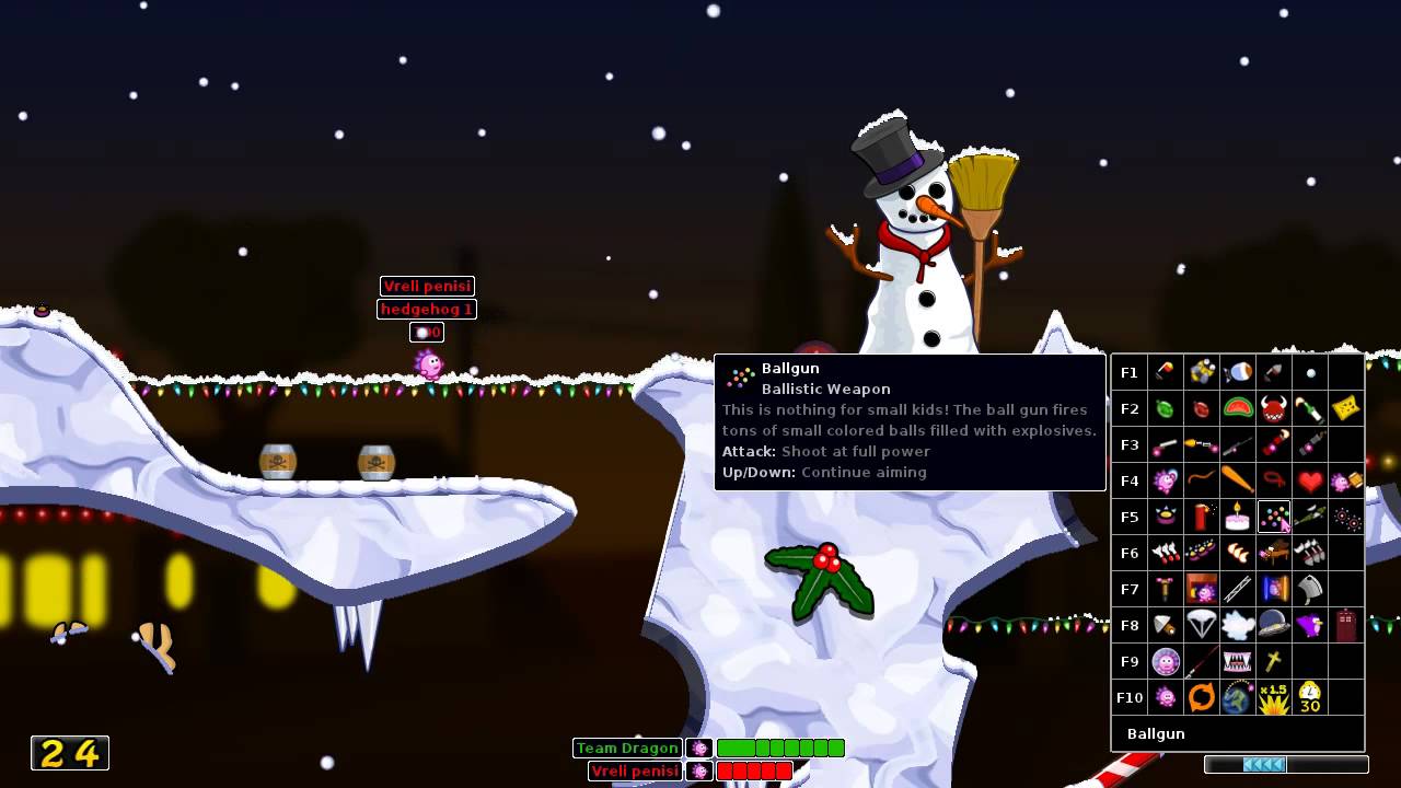 Let's Play Hedgewars (PC [Linux]) - YouTube