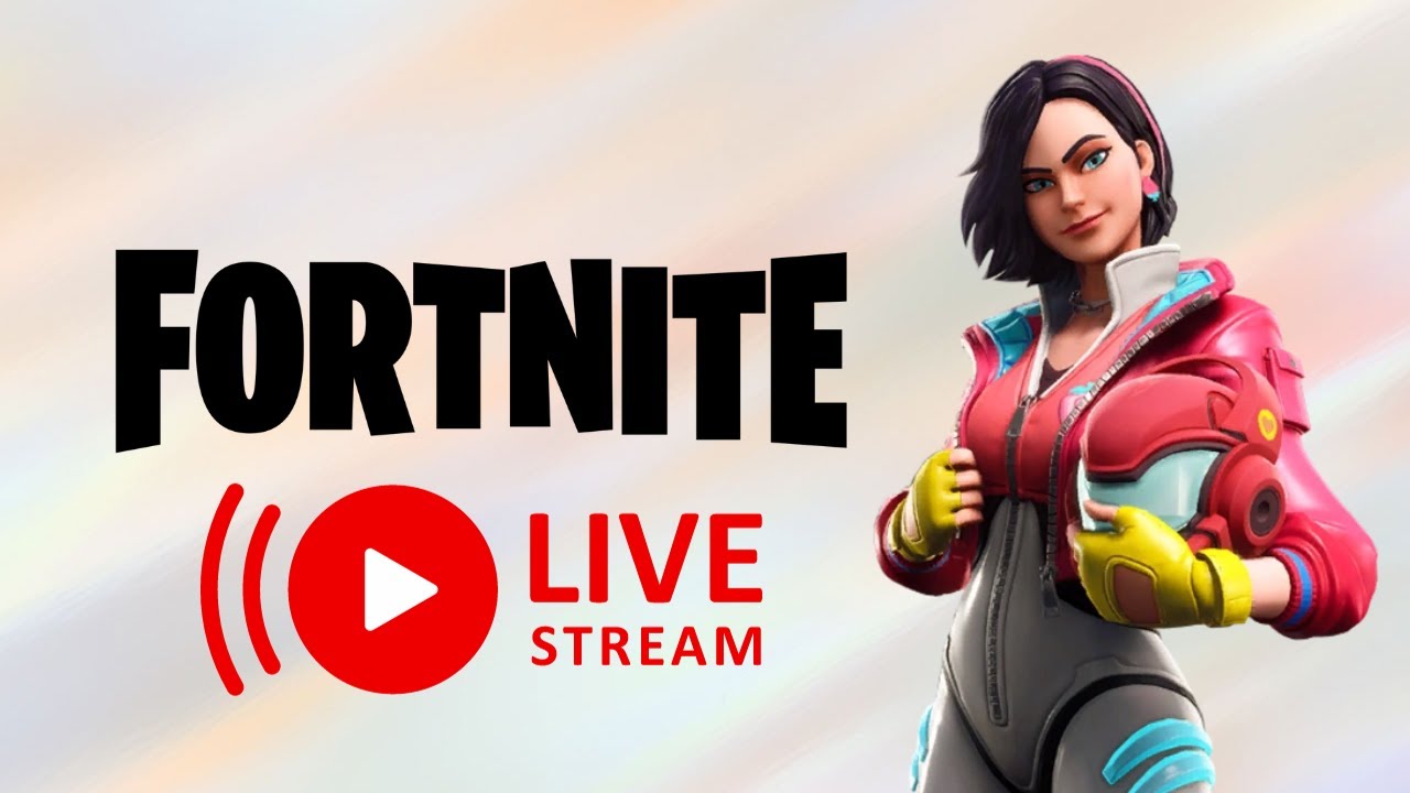 Lets play some fortnight Live - YouTube