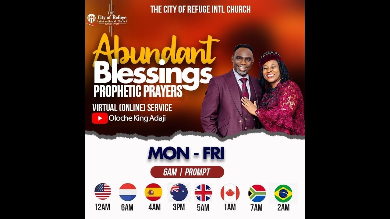 Oloche King Adaji | Abundant Blessing Prophetic Prayers Day 409 - YouTube