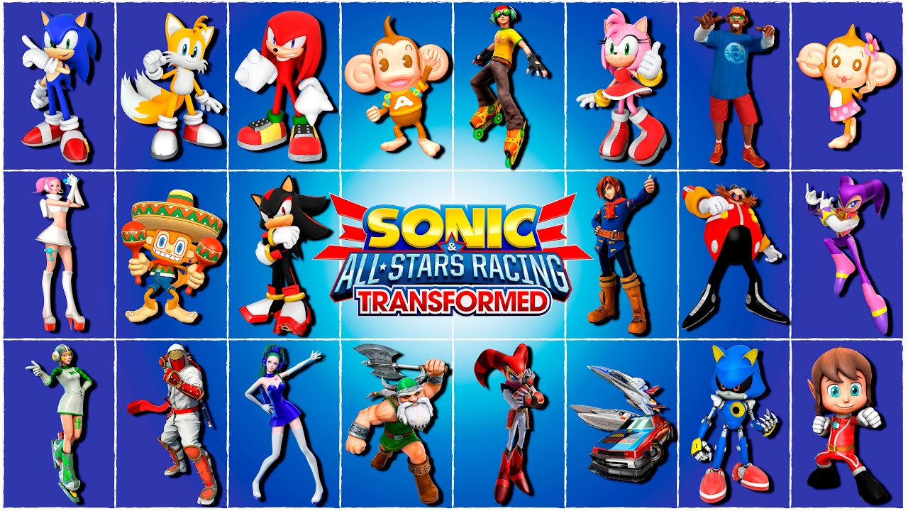 SASRT (PC) - All Characters "First Place" ("1° Posición" de todos los ...