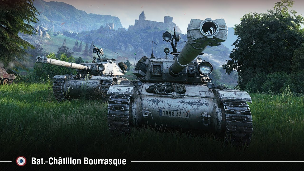 Bat.-Châtillon Bourrasque | Ураганный взвод - YouTube