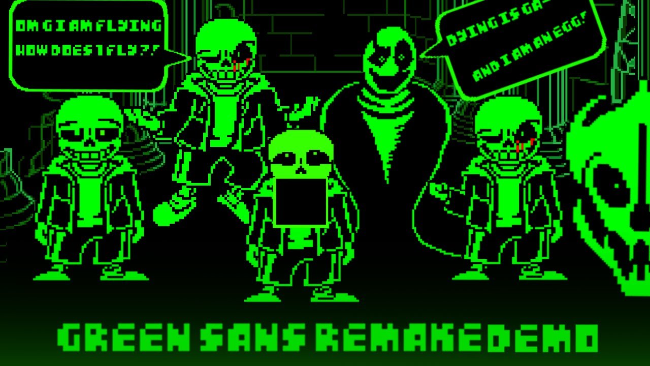 Green Sans Remake: Phase 1 (DEMO) [No Hit] By GamerX999999999_2 - YouTube