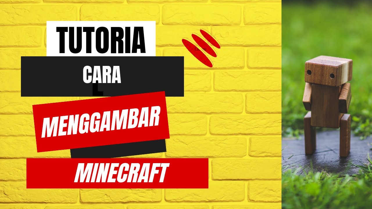 Cara Menggambar Minecraft - YouTube