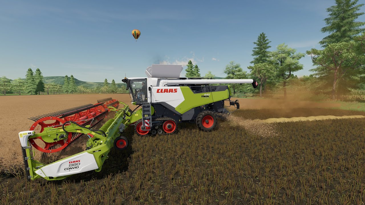 FS 22 Green River (Dairy Farm) * 25 * New Harvester & Header, Canola ...