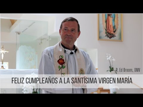 FELIZ CUMPLEAÑOS A LA SANTÍSIMA Virgen María - YouTube