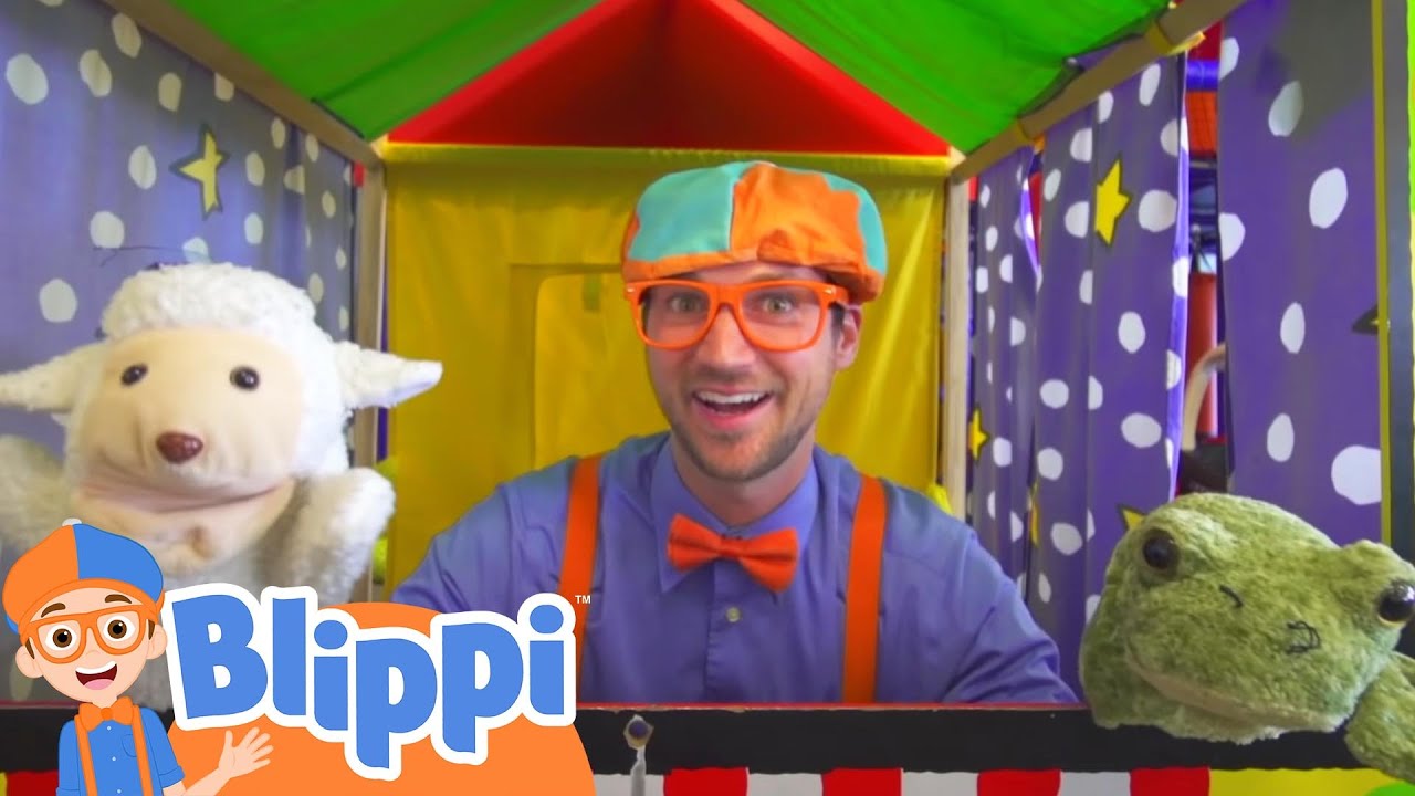 Blippi Visits an Indoor Playground (Fidgets Indoor Playground ...