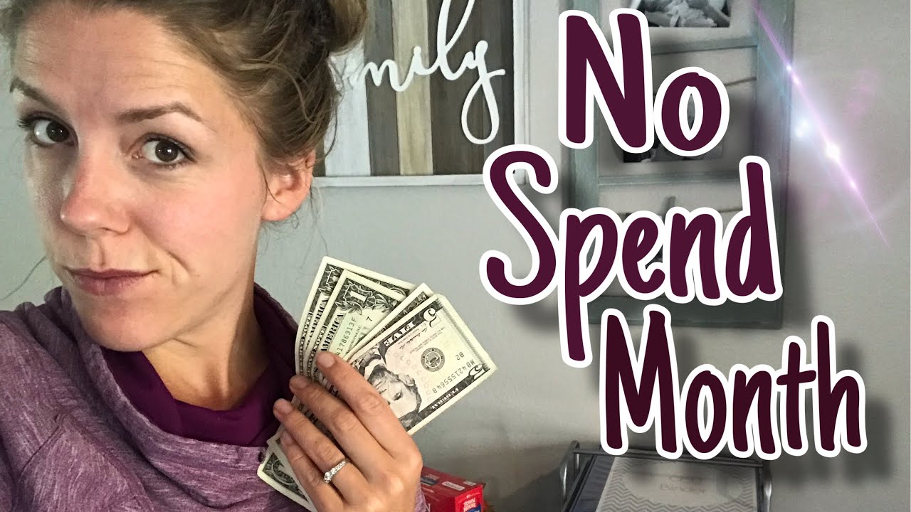 No Spend Challenge | No Spend Month October 2019 - YouTube