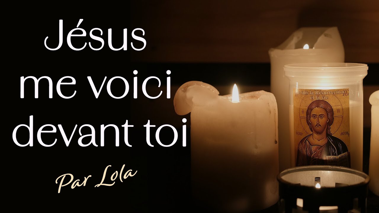 Jésus me voici devant toi - piano voix avec paroles - YouTube