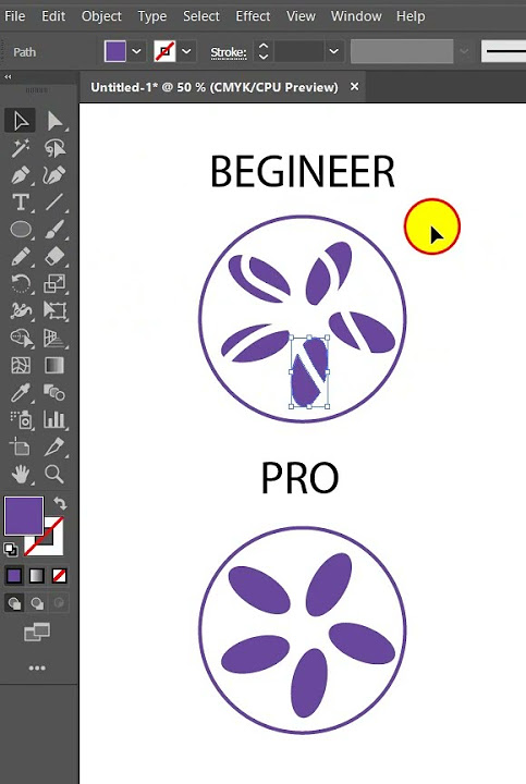 Beginner Vs Pro in Adobe Illustrator. - YouTube