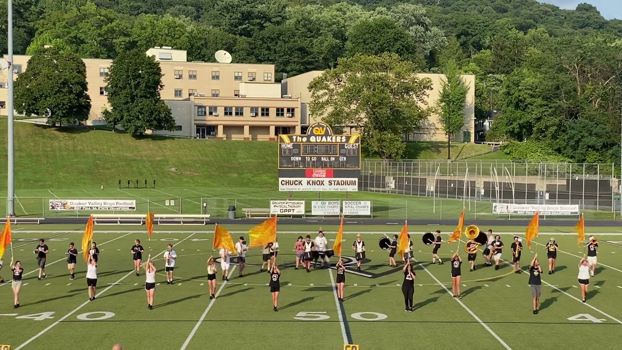 Quaker Valley High School Marching Band 2021 Season Preview Show - YouTube