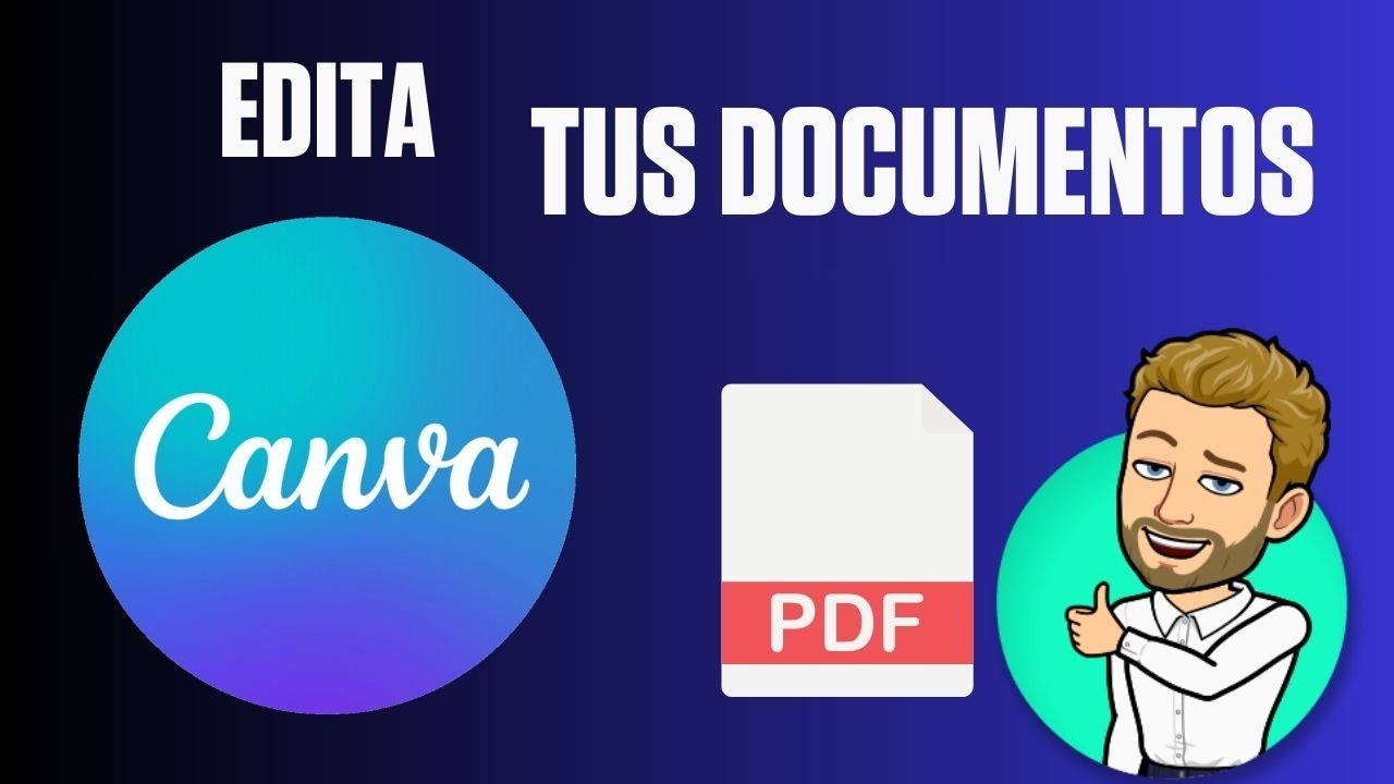 🧑‍🎨 Como Editar un Archivo en Canva 🤯 | Edita tus Archivos PDF con Canva - YouTube
