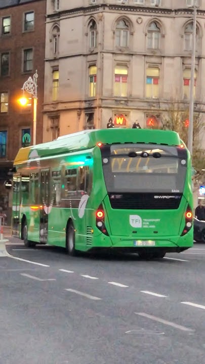 Dublin Bus: Not in Service | Enviro200EV EA34 | O’Connell Bridge, Dublin City | 11/26/2024 - YouTube