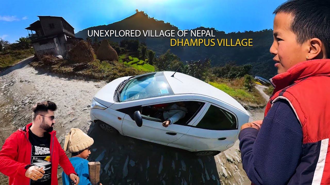 Finally! Hyundai Eon reached Dhampus village By an Indian | Toughest ...