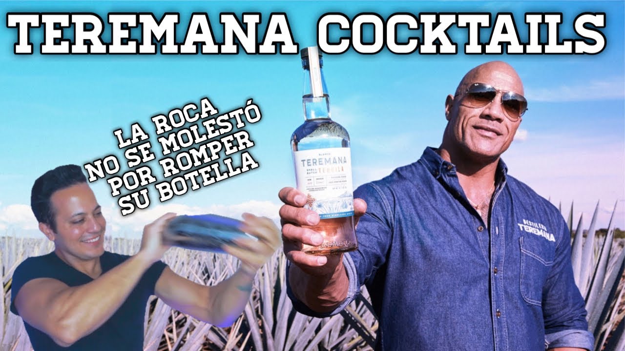 COCKTAILS CON TEREMANA / TEQUILA DE LA ROCA! / 💪🏻😎 Dwayne Johnson - YouTube