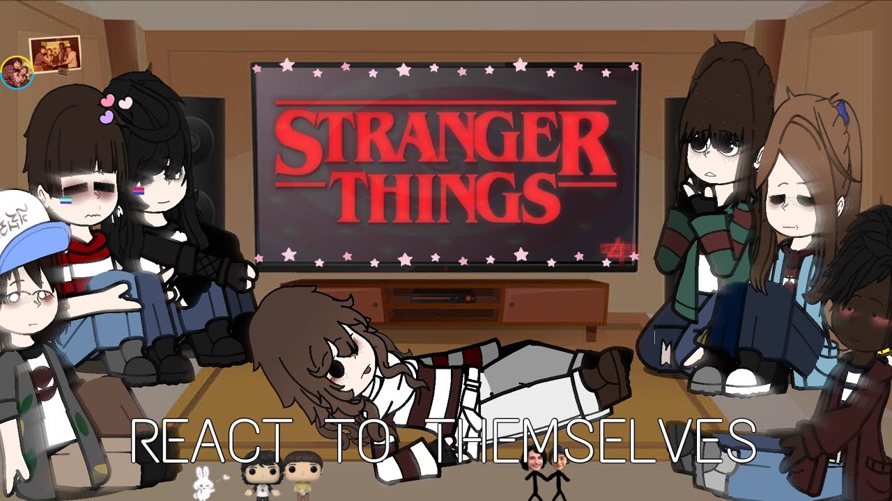 stranger things (s4) react to themselves // 1/1 - YouTube