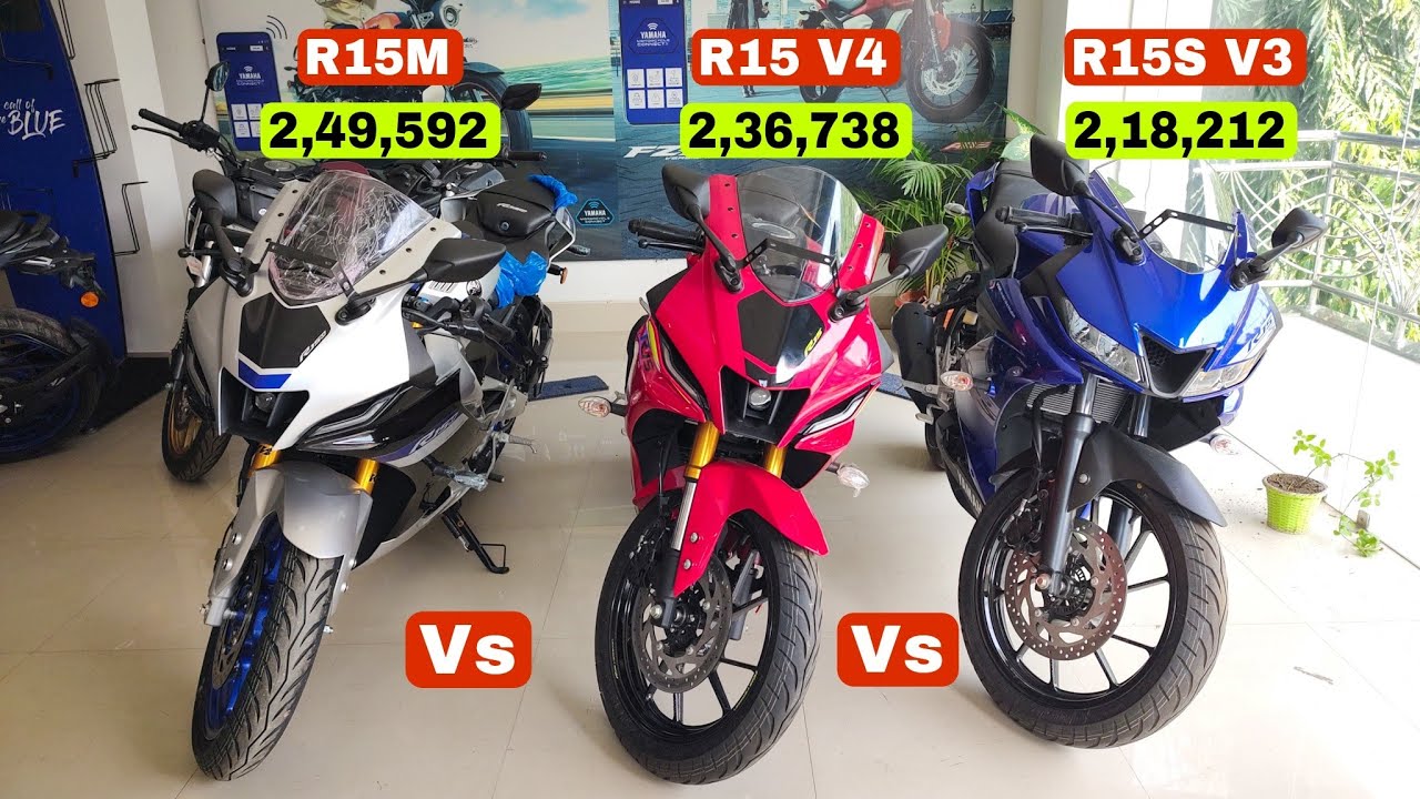 Yamaha R15M Vs R15 V4 Vs R15S V3 Comparison | কি কি পার্থক্য ? | 2024 এ ...