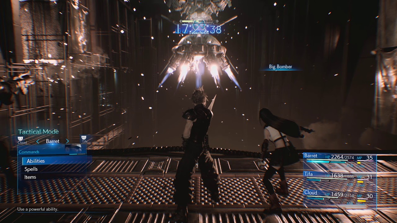Final Fantasy VII: REMAKE - Air Buster Battle | 1080p 60FPS | PS4 PRO ...