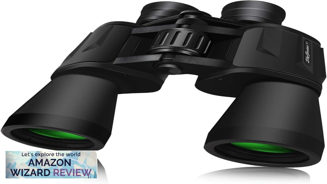 SkyGenius 10 x 50 Binoculars for Adults Powerful Full-Size Clear ...