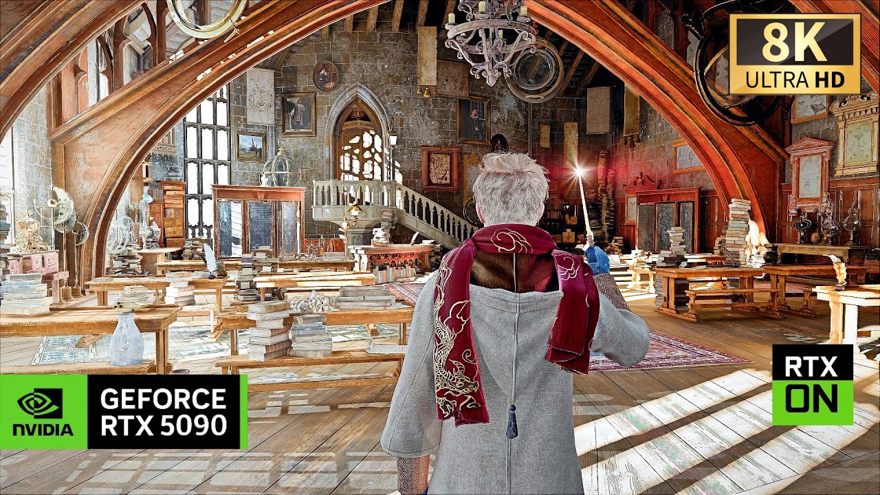 [8K] Hogwarts Legacy RTX 5090 - Extreme Ray Tracing Reshade Mod ...