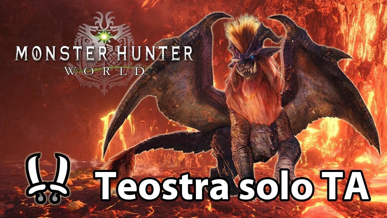 MHWorld | Teostra solo TA (Dual Blades) - 2'24 - YouTube