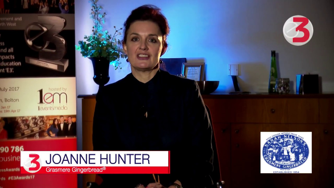 E3 Women in Business Award - Joanne Hunter - Finalist 2017 - YouTube