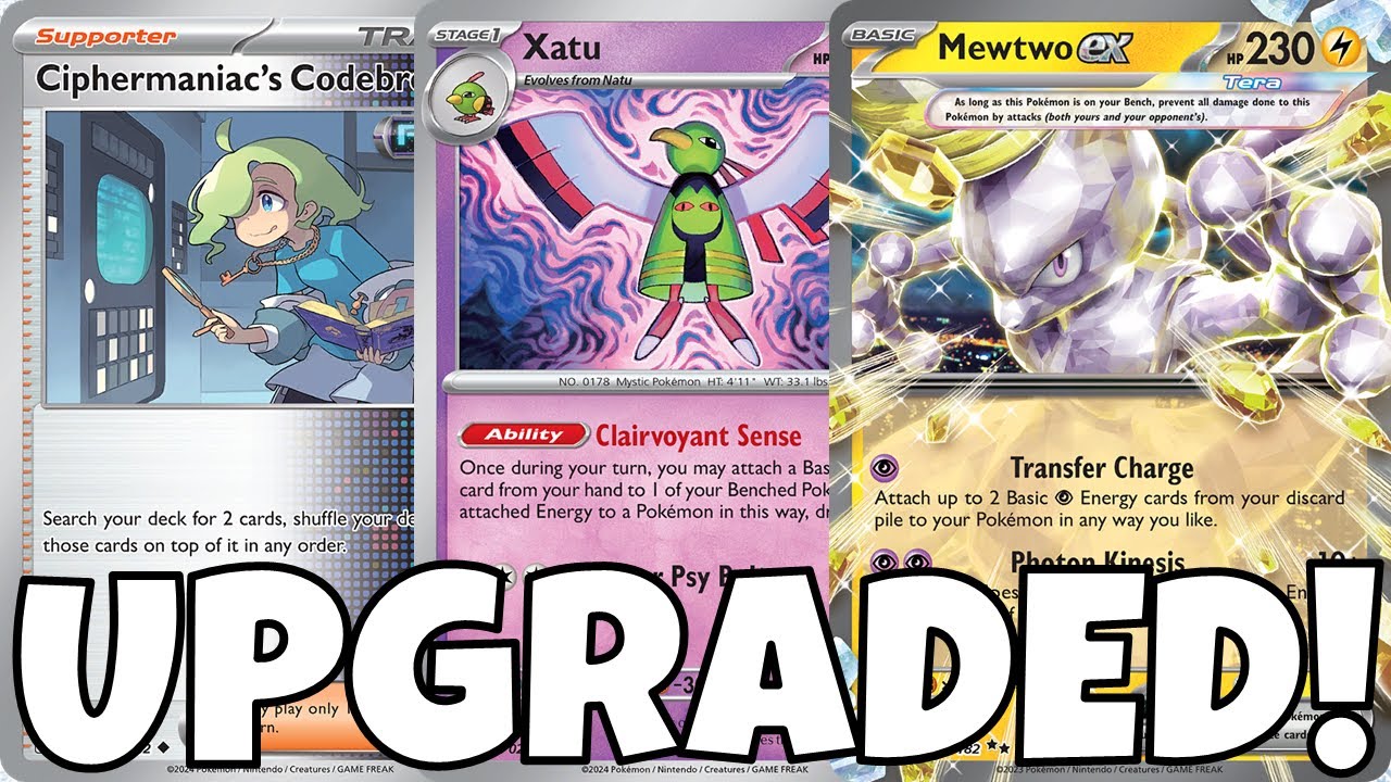 Big Upgrades For Mewtwo ex Starter Deck - YouTube