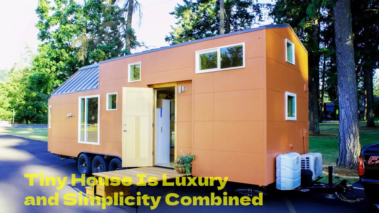 This custom version of an iconic tiny house is luxury and simplicity ...