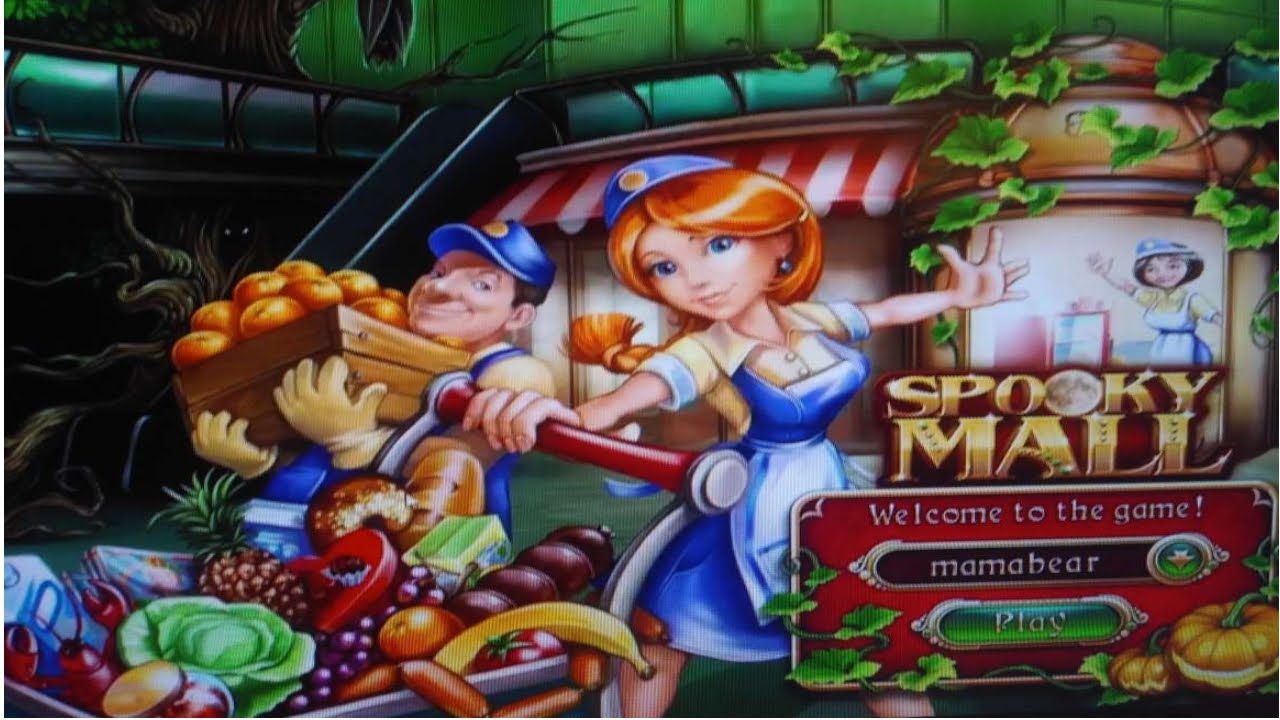 SPOOKY MALL! COOL PARANORMAL GAME! -PART 1 - YouTube