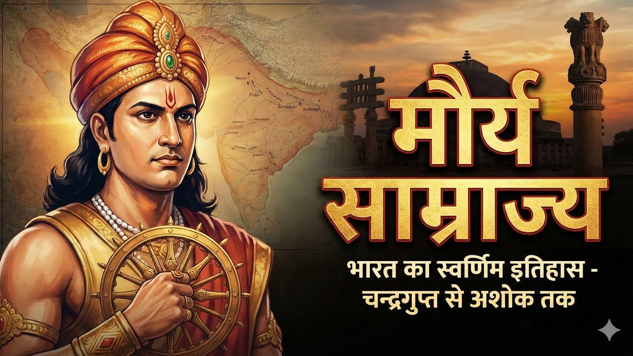 Maurya Samrajya | Maurya Empire History Explained | UPSC | SSC ...