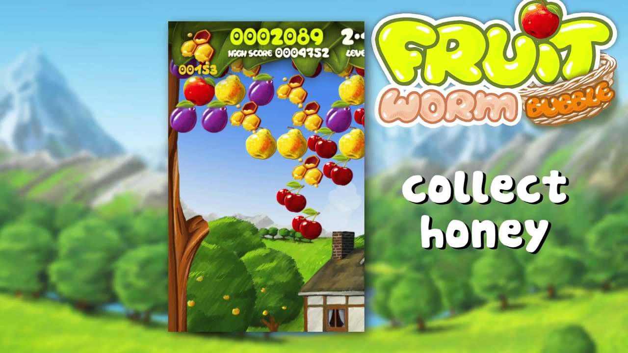 Fruit Worm Bubble - YouTube