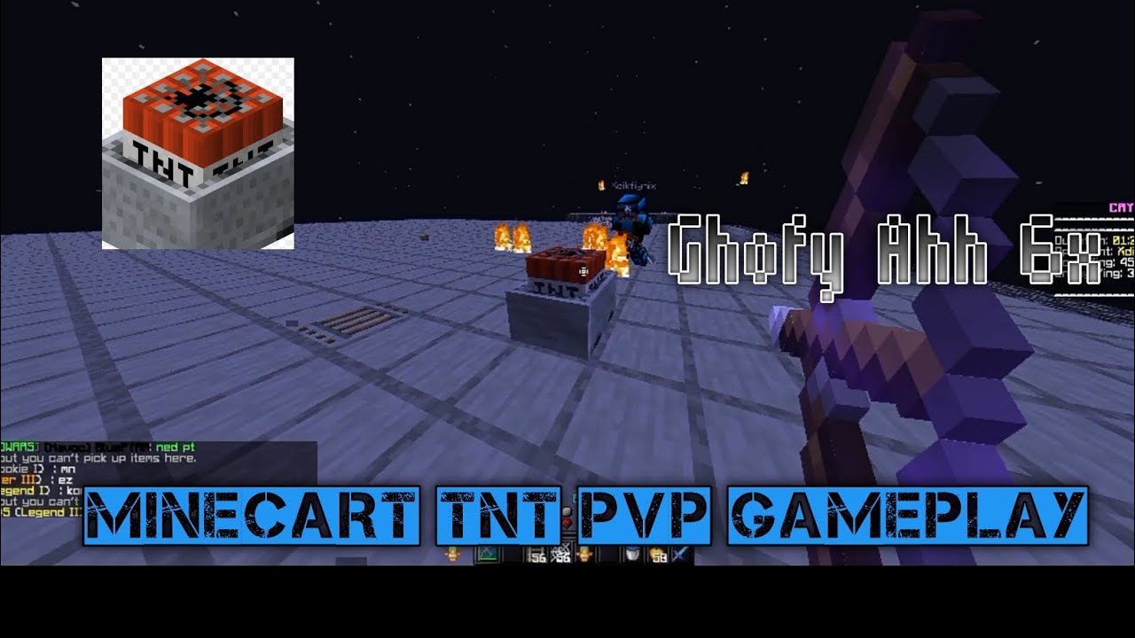 Minecart Tnt Pvp Luccky network Gameplay (Indonesia) - YouTube