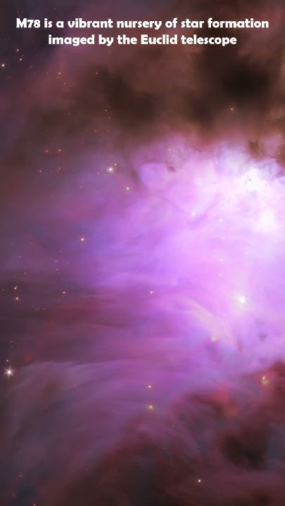 M78 is a vibrant nursery of star formation imaged by the Euclid telescope - YouTube