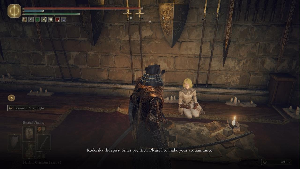 RODERIKA SPIRIT TUNING SHOP HOW TO UNLOCK ELDEN RING - YouTube