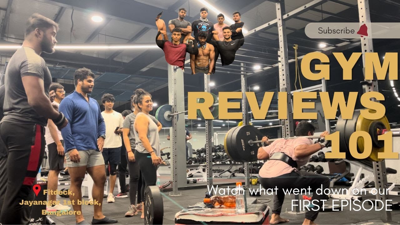 Gym reviews 101 | One of the best commercial gyms in Bangalore | Fitdeck - YouTube