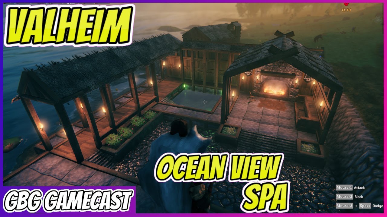 Valheim Ocean View Spa - YouTube