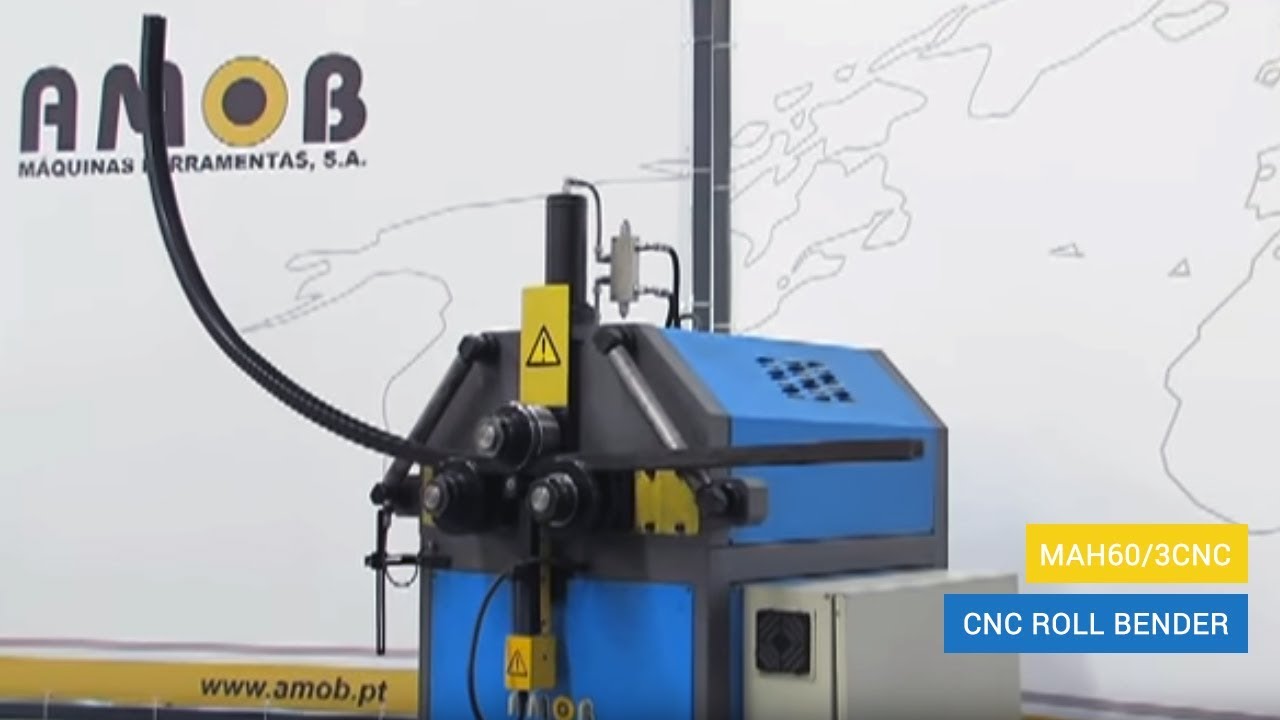 CNC Roll Bender MAH60/3CNC - Variable geometry profile bender | AMOB ...